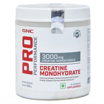 GNC Pro Performance Creatine Monohydrate 3000 mg Supplement – 250 g ...