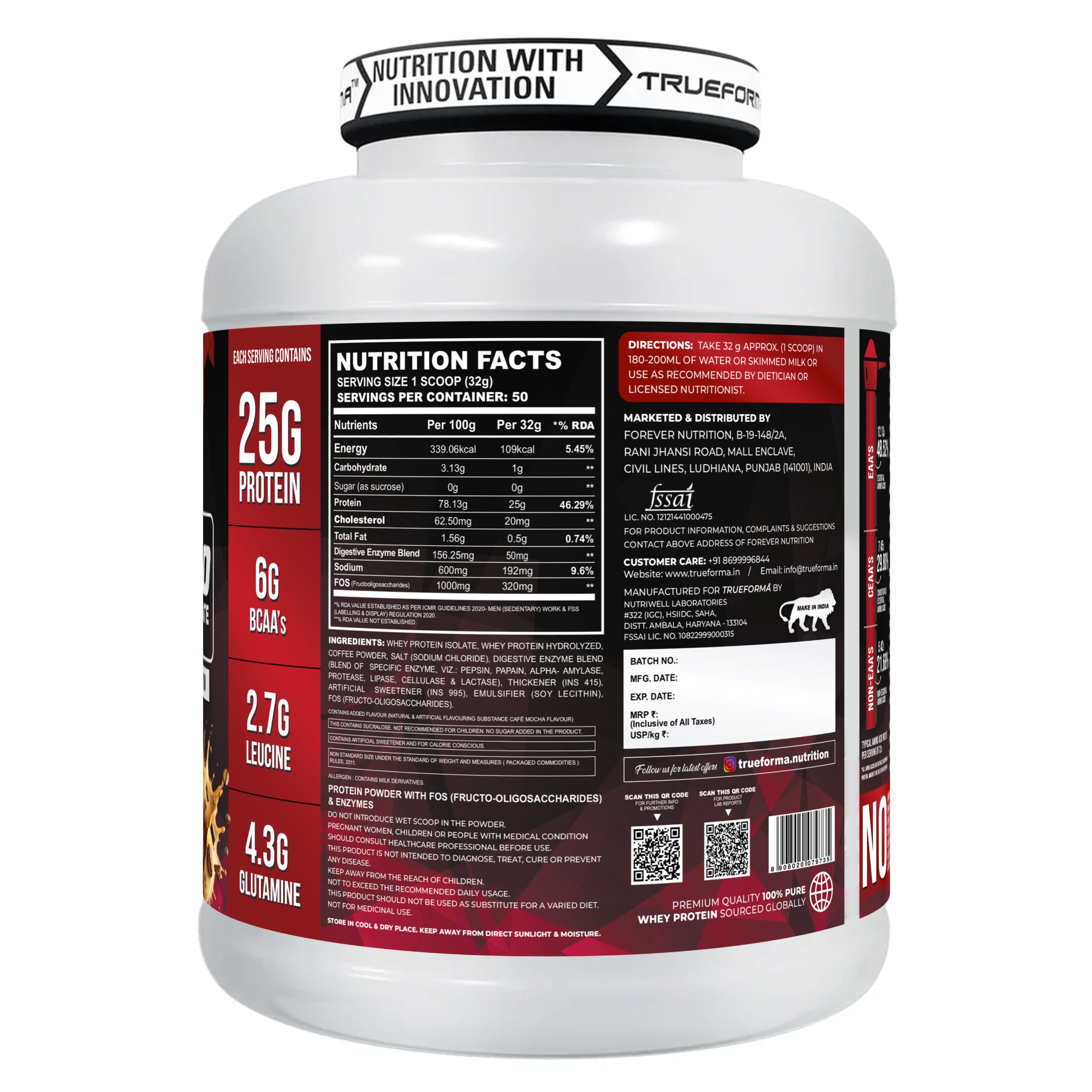 Trueforma® Iso Hydro Whey - TFN Health
