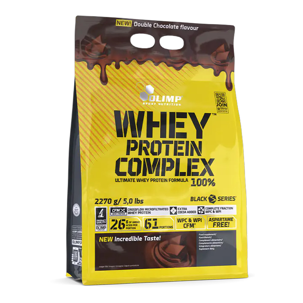 Olimp Black Series 100% Whey Protein Complex, 2.27 kg (5 lb), Double ...